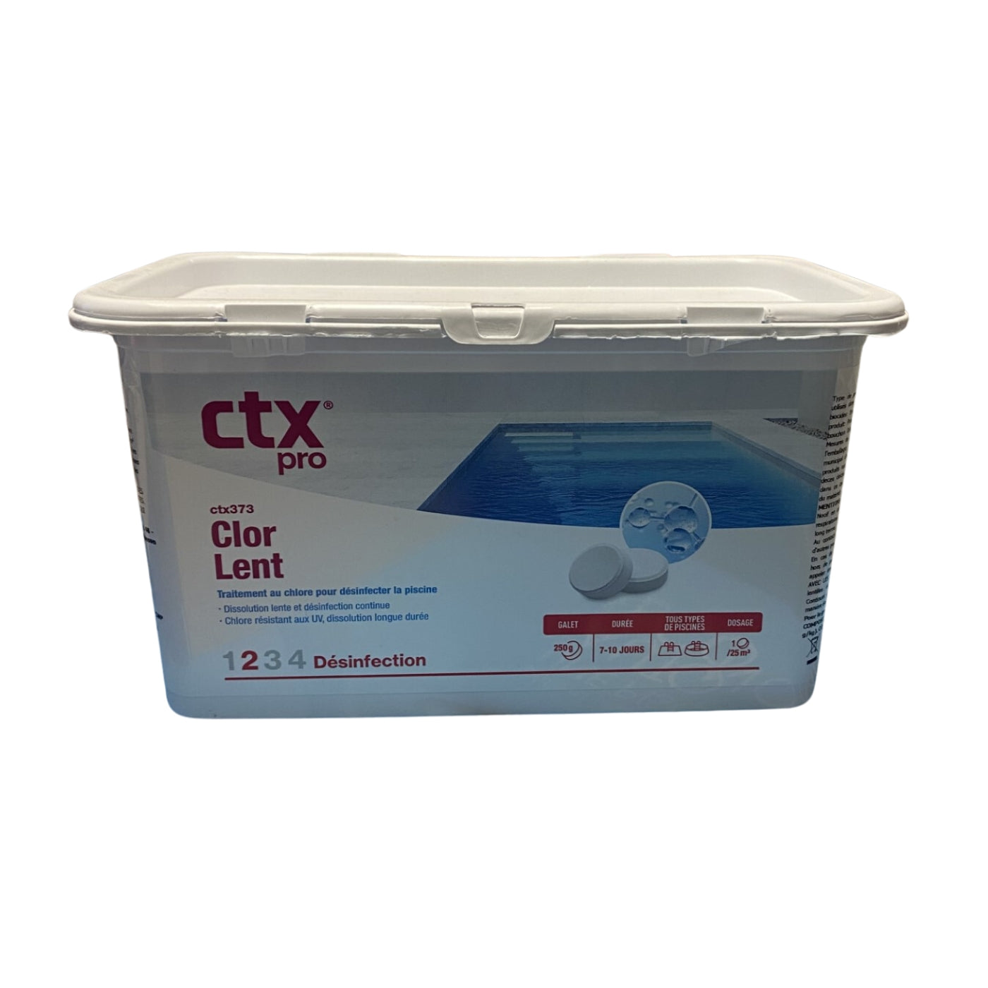 Chlore Lent pour Spa CTX 1kg – Team Piscine
